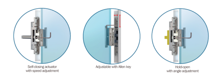 Adjustable Concealed Hinges - Functional Fenestration Inc.